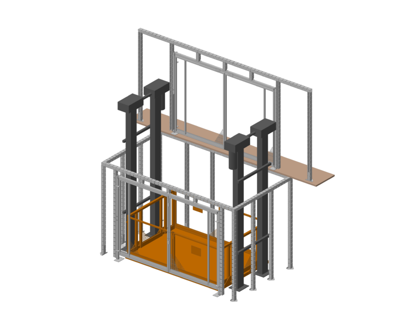 Lastenaufzüge für Industrie – 500 kg bis 3000 kg Tragkraft
